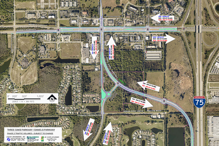 Daniels Parkway Road Projects Coming to Fort Myers